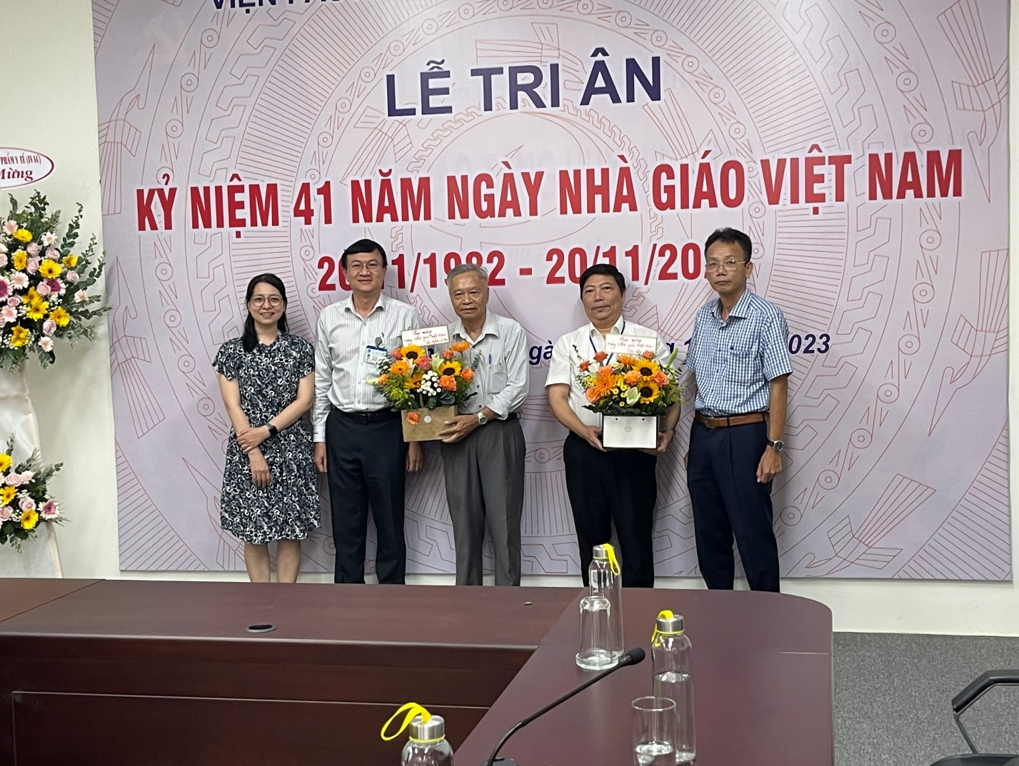 LỄ TRI ÂN KỶ NIỆM 41 NĂM NGÀY NHÀ GIÁO VIỆT NAM (20/11/1982 – 20/11/2023) TẠI VIỆN PASTEUR THÀNH ...